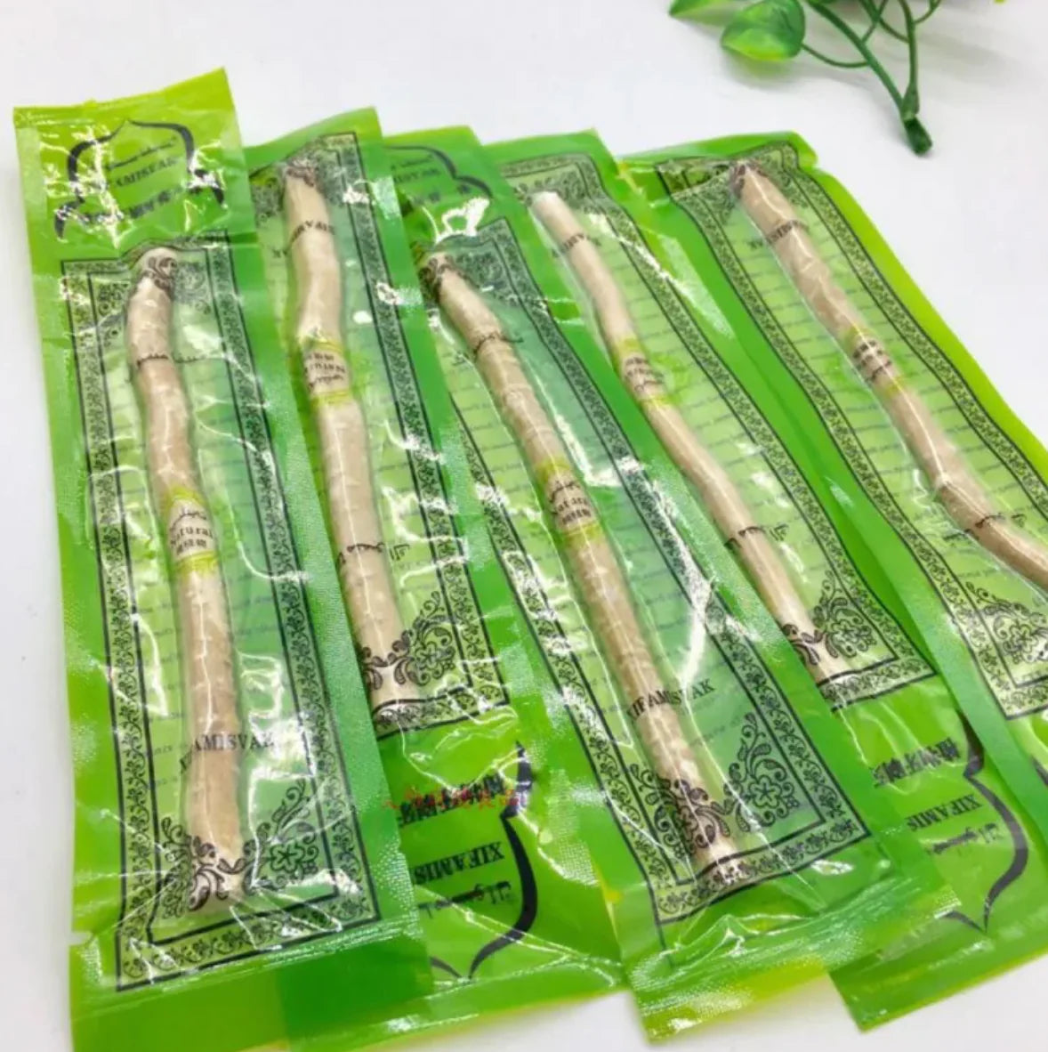 Natural Miswak Tooth Cleaning Sticks – Sunnah Oral Care – Muslim Needs